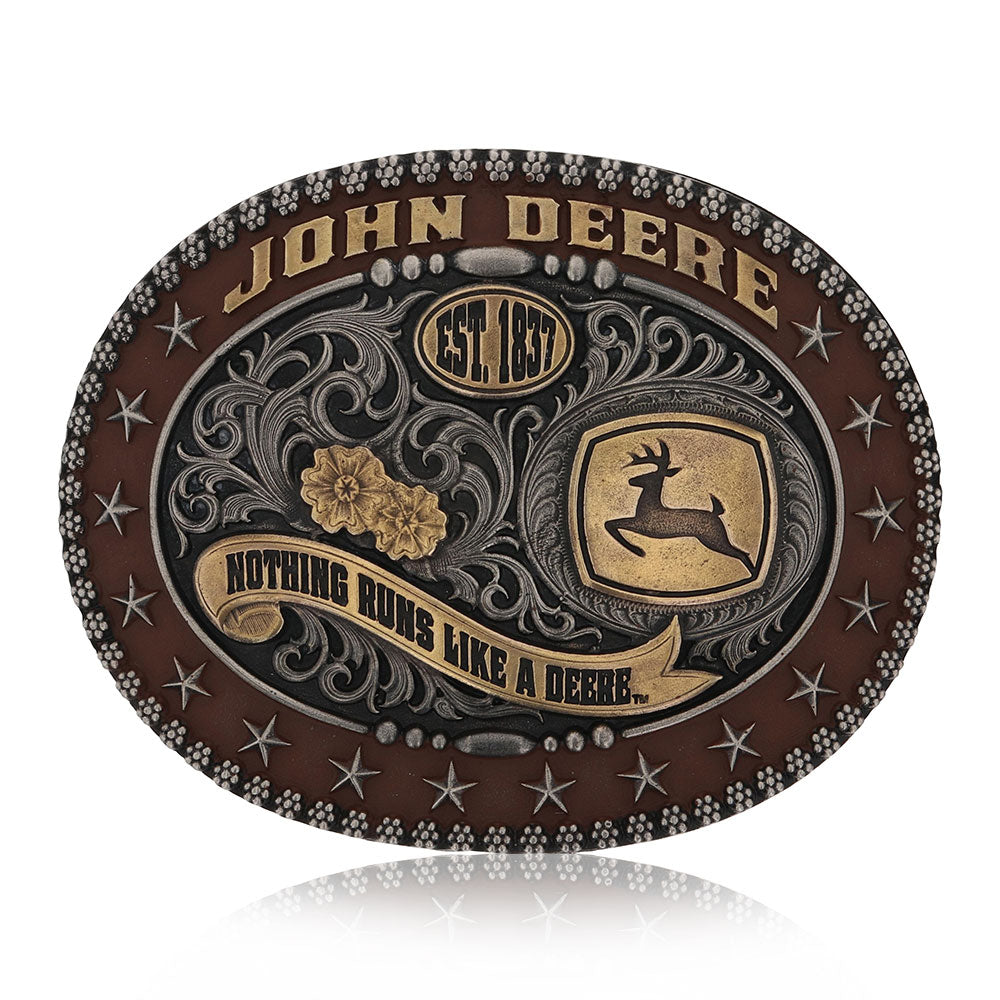 Belt buckle "John Deere" – Roughtoughworkwear