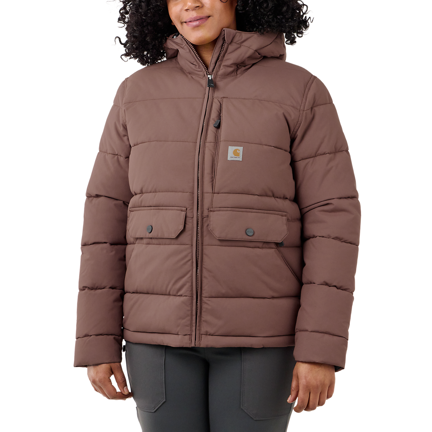 Carhartt Montana Relaxed Fit Insulated Jacket Women - Nutmeg 105457 ...